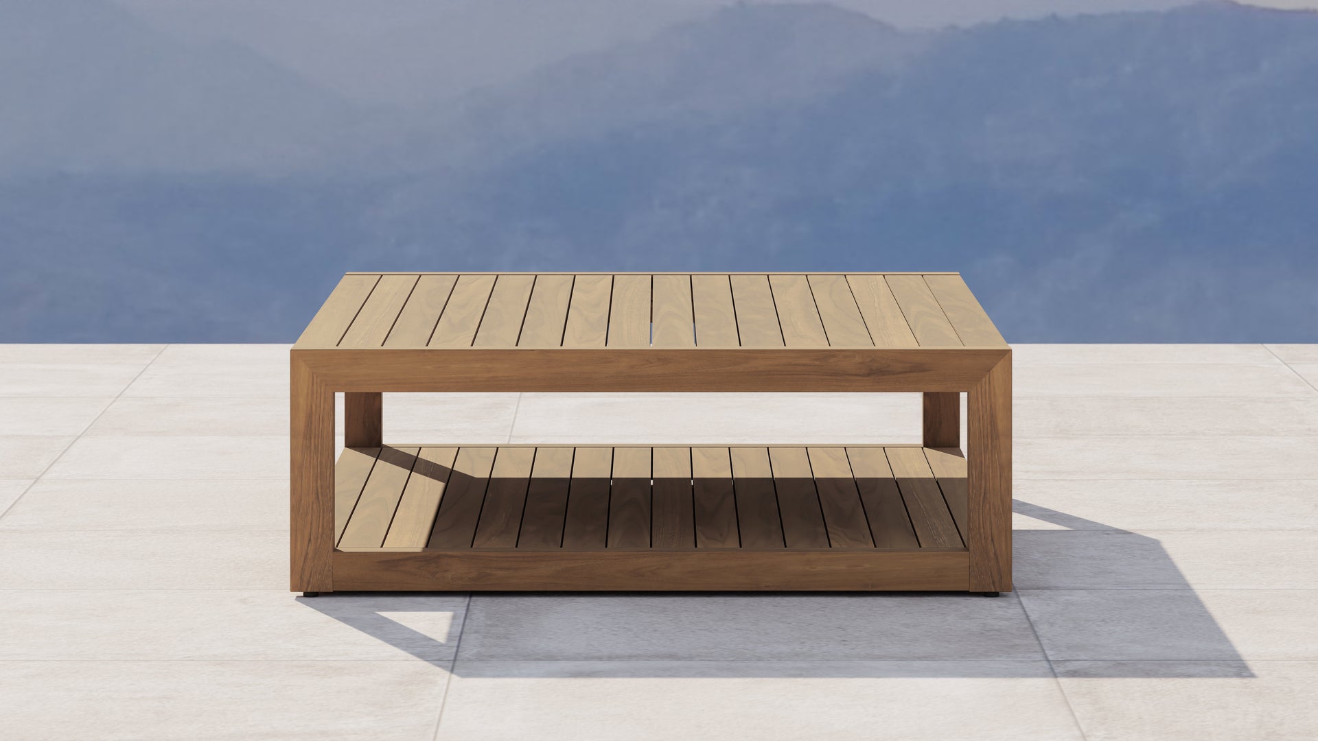 Teak Square Coffee Table | Buckingham Collection | Chic Teak