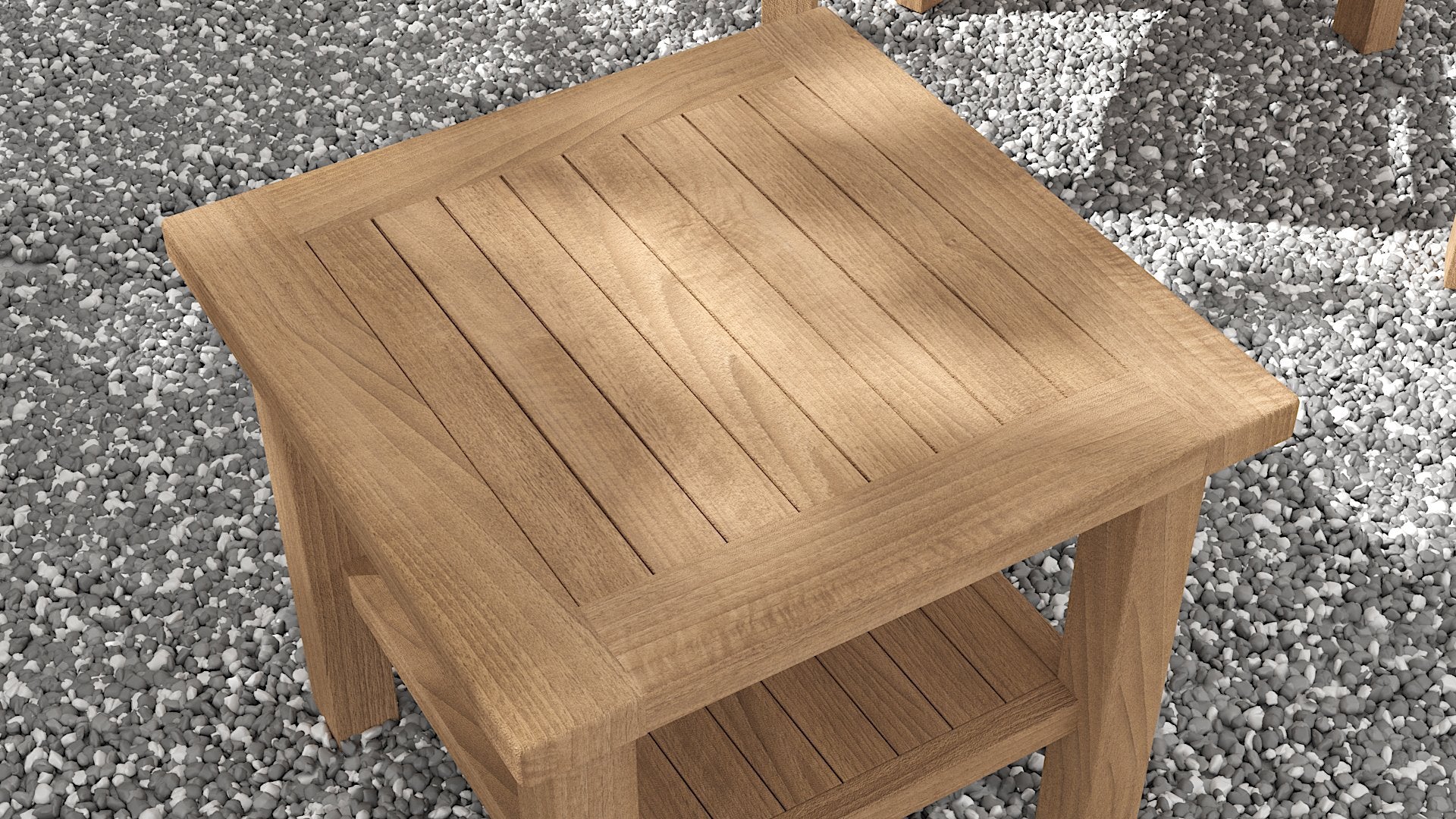 Square Teak Coffee Table 50 x 50cm – Chic Teak