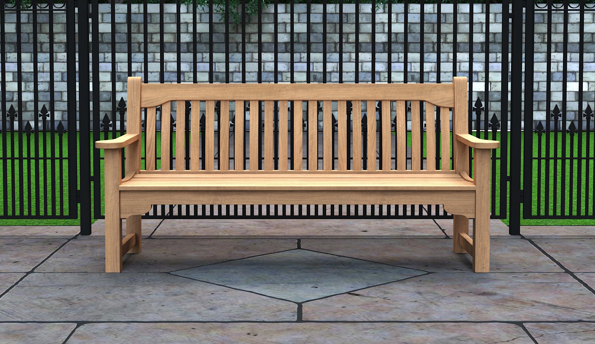 Teak Commemorative Bench | 2, 3,4 seats | 10 Year Guarantee